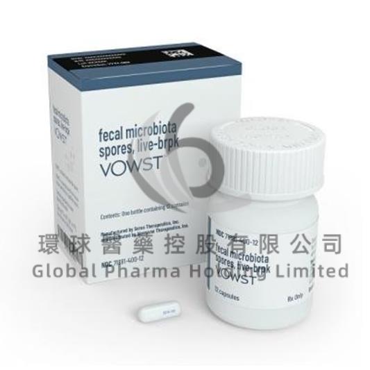VOWST-FECAL MICROBIOTA SPORES, LIVE-BRPK(粪便菌群孢子) – Globalpharma